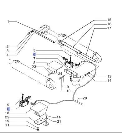 Interruptor New Holland D137363 | New Holland Peças