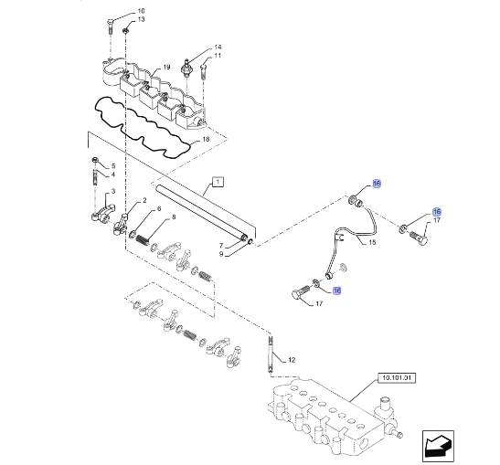 Vedação New Holland SBA140996260| New Holland Peças