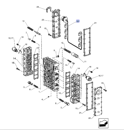 Chicote Elétrico New Holland 8603625| New Holland Peças