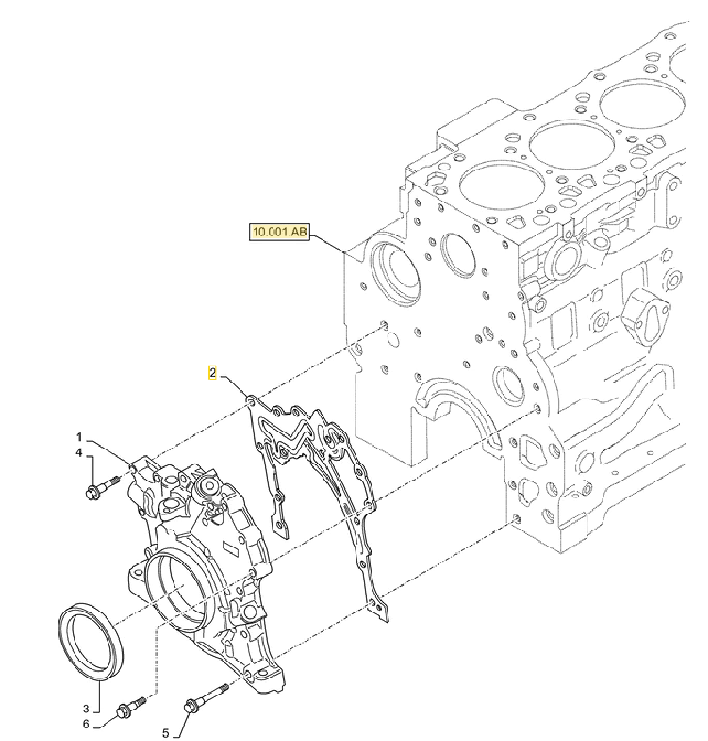 Junta New Holland 2830972| New Holland Peças